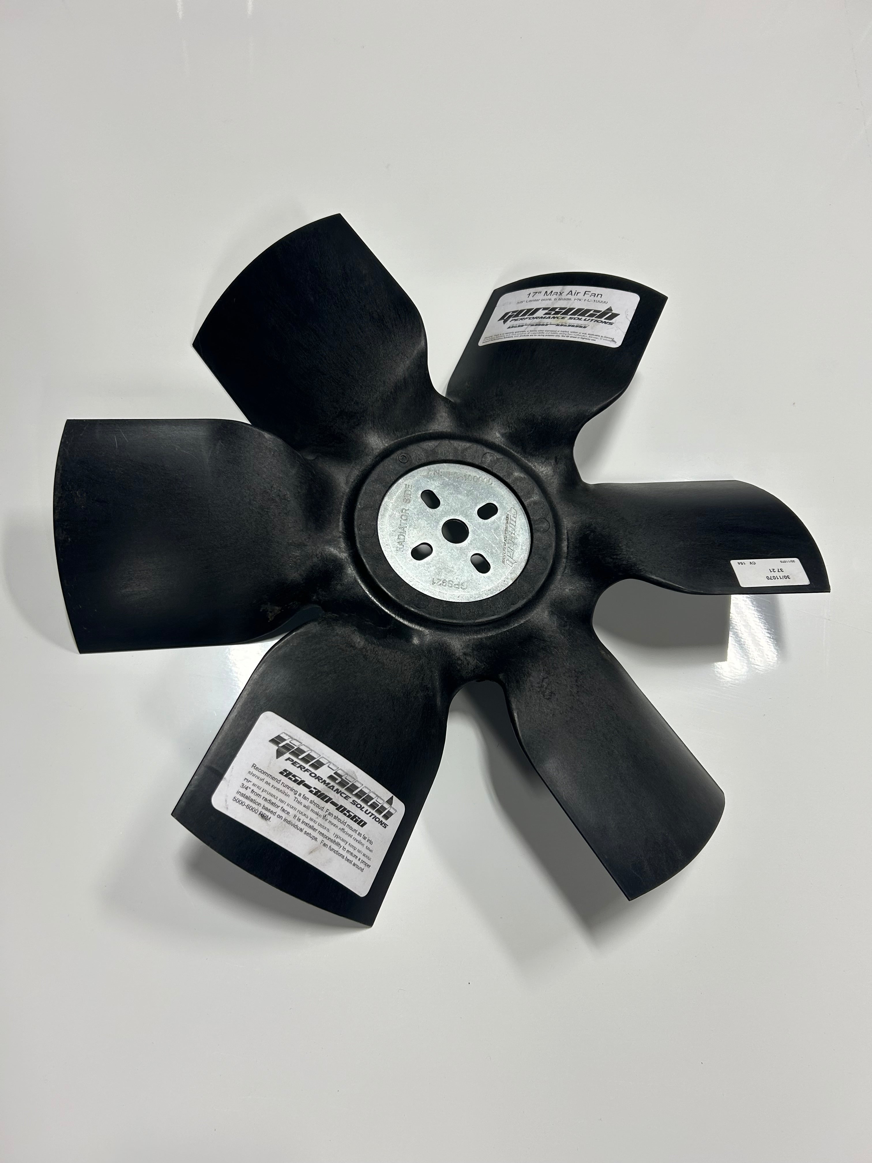 Gorsuch Performance Solutions 17″ 6-Blade Fan – JR1 Motorsports